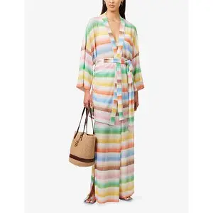 Missoni Wrap-over Kimono Knitted Cover-up