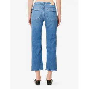 Paige Mason Ankle Straight-leg Cotton Denim Jeans - Eames