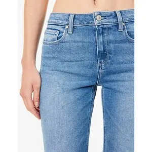 Paige Mason Ankle Straight-leg Cotton Denim Jeans - Eames