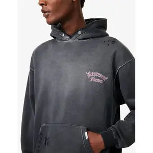 REPRESENT Duality Logo-print Cotton Hoody