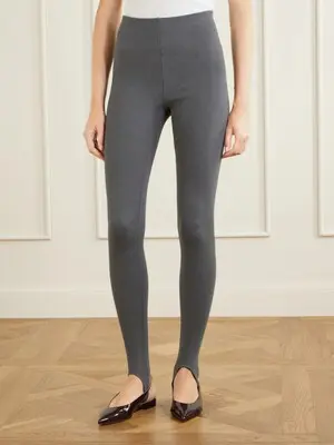Tove Soreena Elasticated Jersey Leggings - Gray