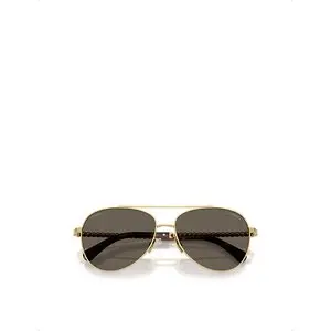 Chanel Ch4298h Pilot Metal Sunglasses