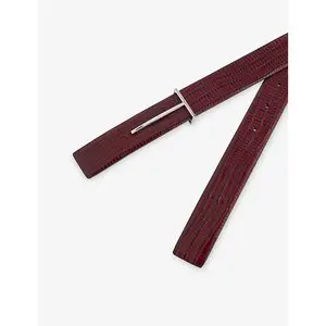 TOM FORD Slim-t Reversible Leather Belt