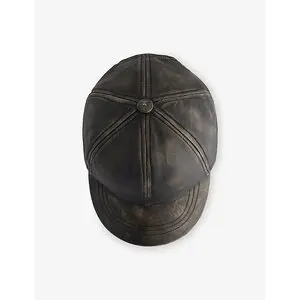 FOUND Distressed Leather Cap