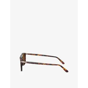 Persol Square-frame Acetate Sunglasses - Brown