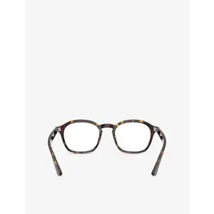 Ray-ban Rb5451 Round-frame Tortoiseshell Acetate Optical Glasses