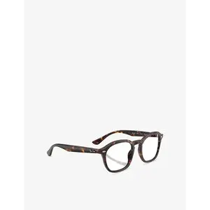 Ray-ban Rb5451 Round-frame Tortoiseshell Acetate Optical Glasses