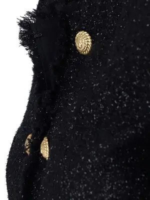 Balmain Virgin Wool Button Jacket
