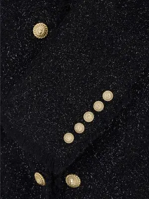 Balmain Virgin Wool Button Jacket