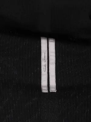 Rick Owens High-neck Wool Sweater - Black