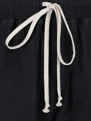 Rick Owens Lambskin Shorts - Black