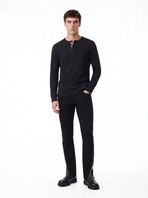 Rick Owens Straight Zip Jeans