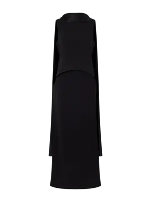 Solace London Annie Gown - Black