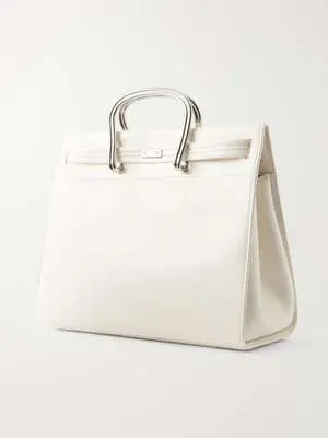 Tory Burch Soft Lee Embellished Leather Tote