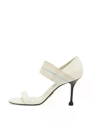 Prada Patent Leather Heeled Pumps - White
