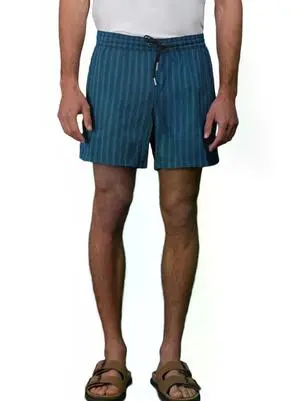 MOORER Geometric Print Swim Shorts