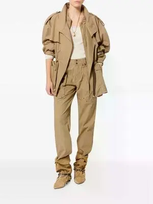 Isabel Marant Étoile Amandine Textured Trousers
