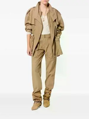 Isabel Marant Étoile Amandine Textured Trousers