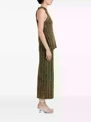 Proenza Schouler Maelle Drop Needle Tweed Top