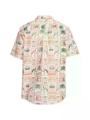 REVOLUTION Graphic-print Short-sleeved Shirt
