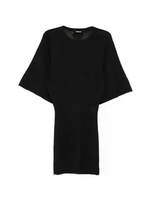 Jacquemus Batwing-sleeve Knitted Dress