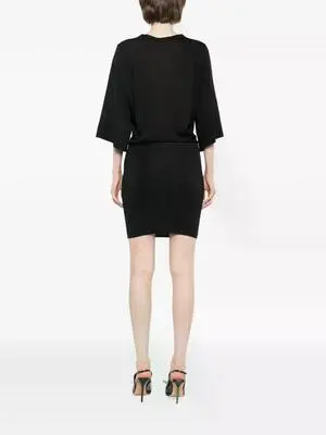 Jacquemus Batwing-sleeve Knitted Dress