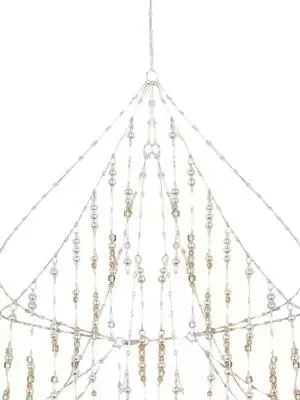 Rabanne Pearl Embellished Fringed Body Chain