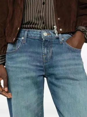 7 For All Mankind Faded Jeans