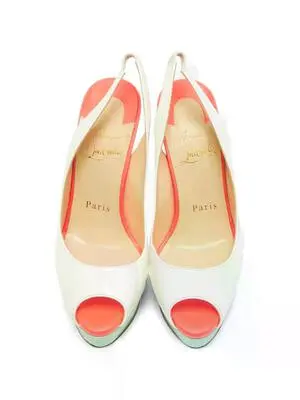 CHRISTIAN LOUBOUTIN Lady Peep Platform Sandals
