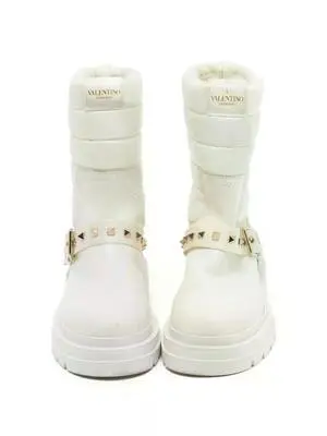 Valentino Garavani Rockstud Biker Boots