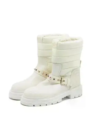 Valentino Garavani Rockstud Biker Boots