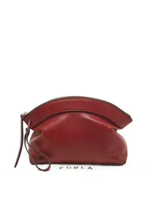 Furla Erica Leather Clutch Bag