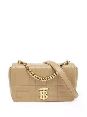 Burberry Lola Quilted Shoulder Bag - Neutrals