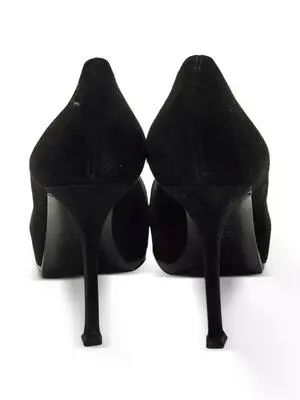 Saint Laurent Tribtoo Platform Heeled Pumps - Black