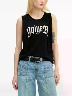ANIYE BY Cotton Tank Top - Black