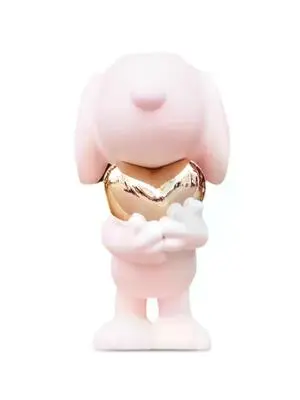 LEBLON DELIENNE Small Snoopy Heart Figurine - Pink