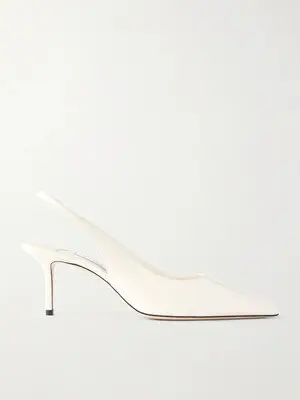 JIMMY CHOO Love 65 Leather Pumps - Neutrals