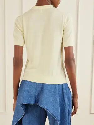 Loewe Anagram Embroidered Wool-blend Sweater