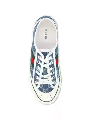 Gucci Gg Supreme Web Detail Sneakers