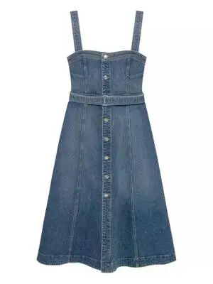 Simkhai Alba Belted Midi Dress