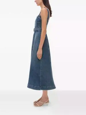 Simkhai Alba Belted Midi Dress