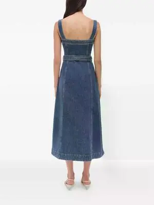 Simkhai Alba Belted Midi Dress