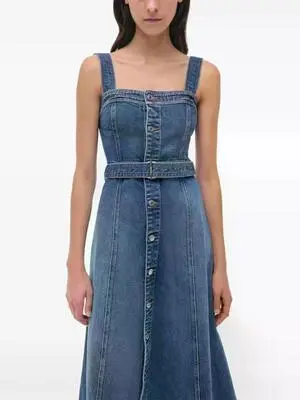 Simkhai Alba Belted Midi Dress