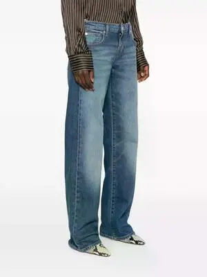 7 For All Mankind Faded Jeans