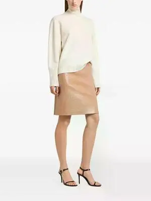 COURREGES High-neck Knitted Sweater