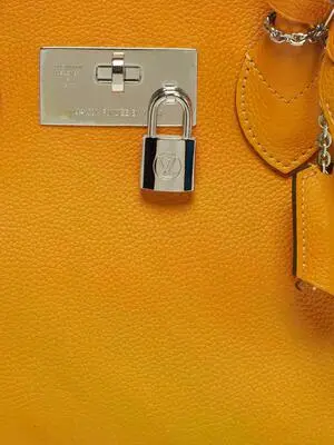 LOUIS VUITTON Milla Leather Tote Bag - Yellow