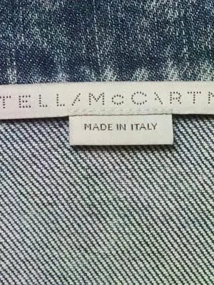 Stella McCartney Acid Wash Denim Jacket - Blue
