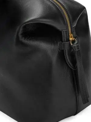 DEMELLIER Stockholm Leather Duffel Bag - Black