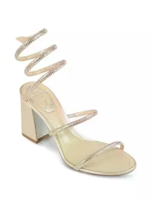 Rene Caovilla Cleo Crystal-embellished Sandals