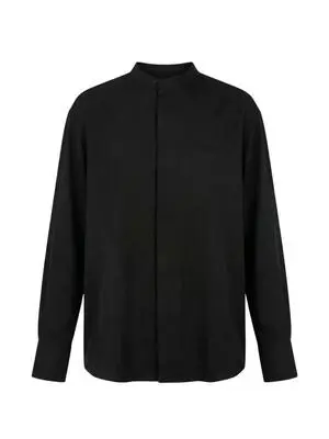ENTIRE STUDIOS Mock Neck Dart Detail Shirt